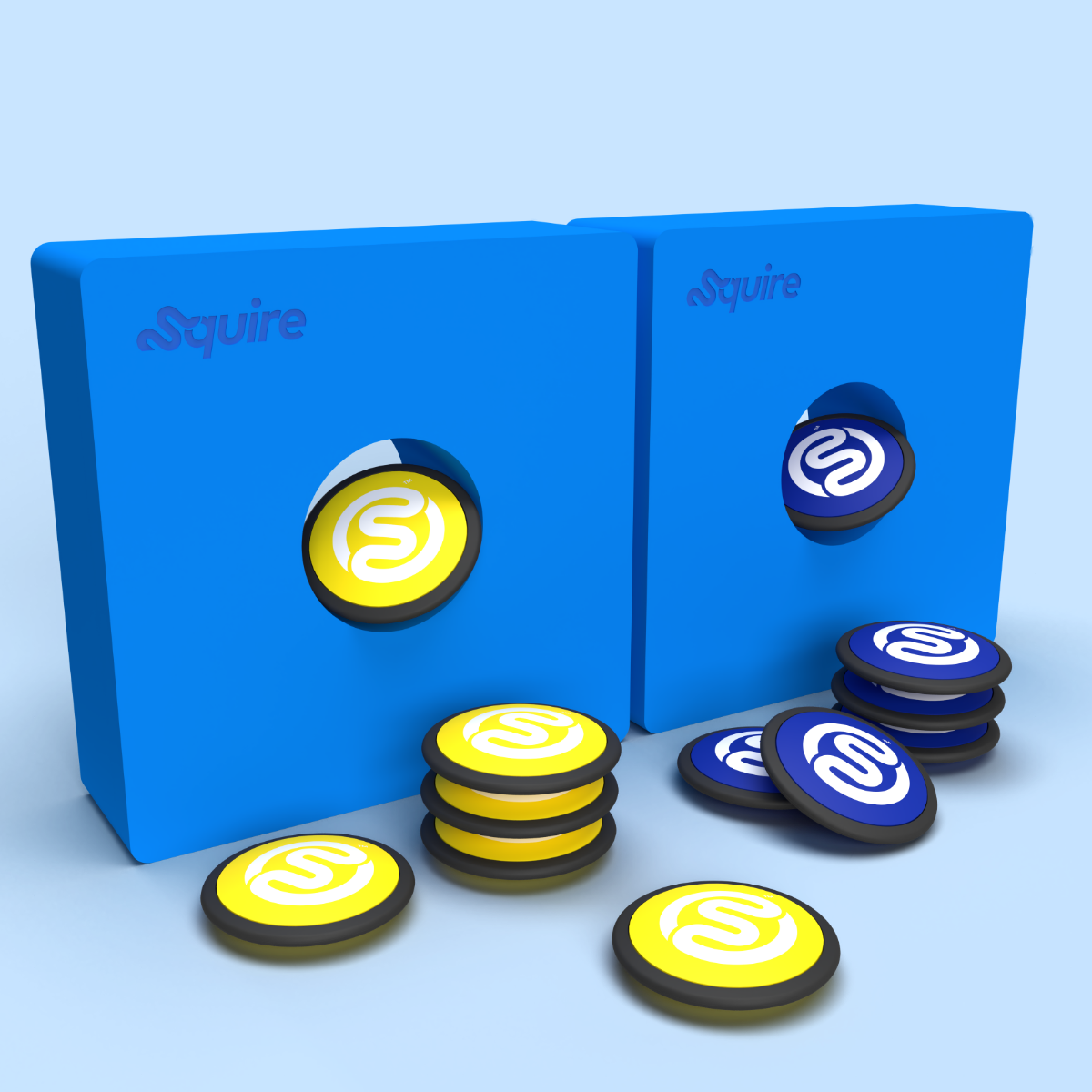 Above-ground Squire Pool Game + extra discs (6)